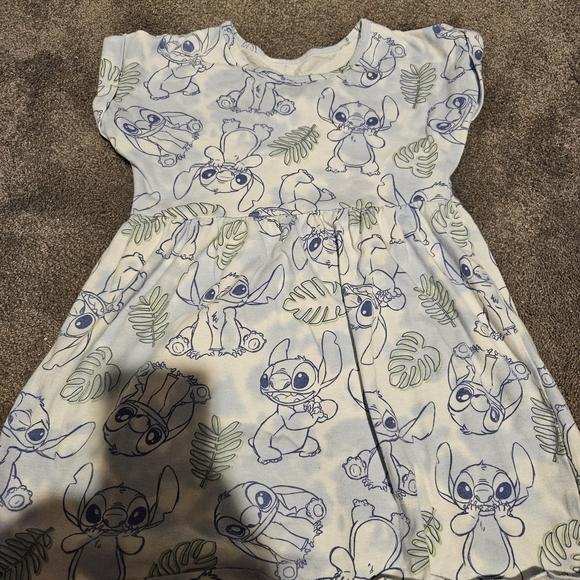 Disney | Dresses | Disney Stitch Gray And Blue Shirt | Poshmark